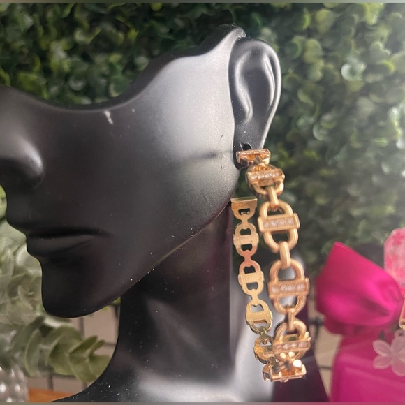 Jewelry | Luxurious Gold Chain Link Earrings | Poshmark